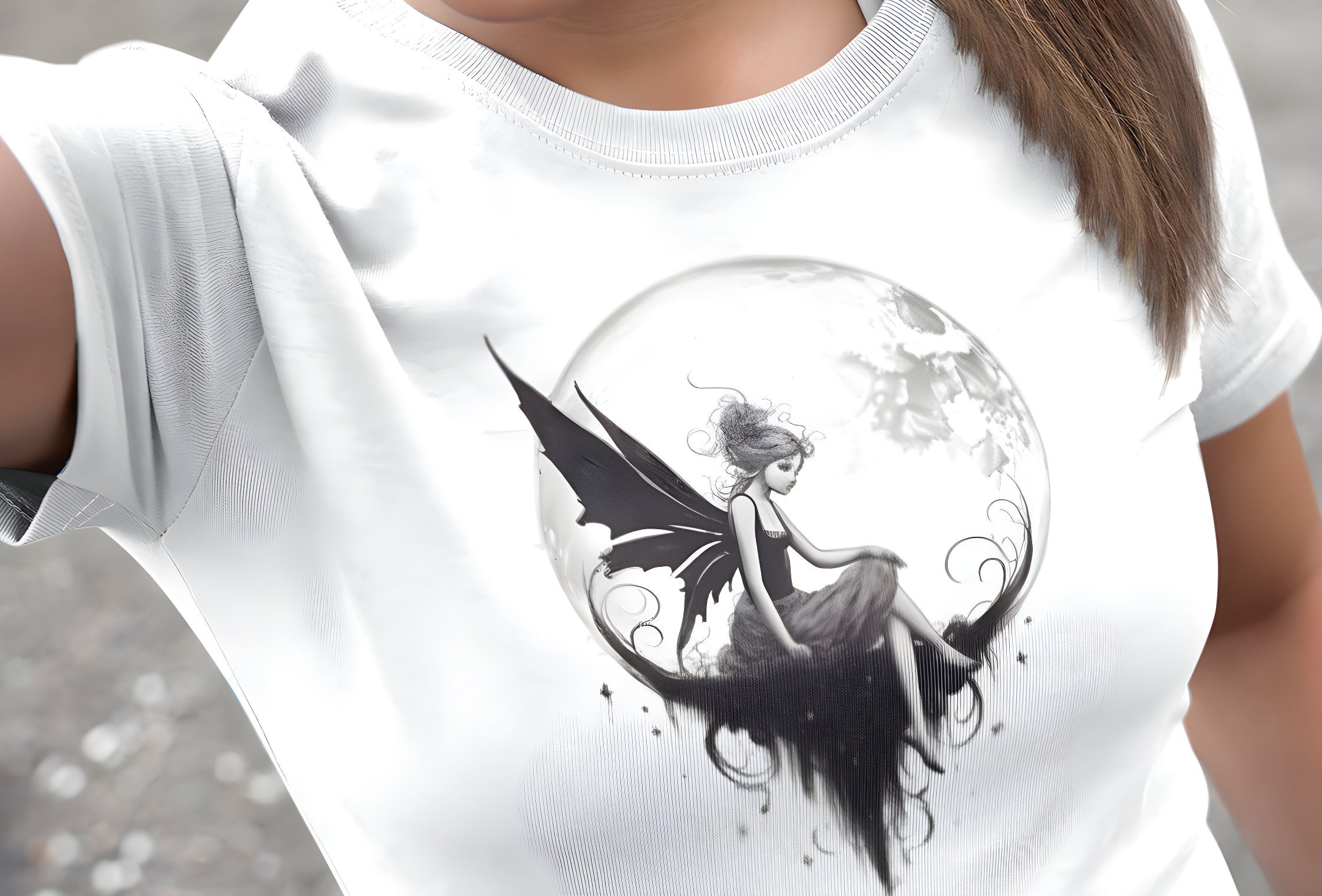 Fairy Shirt Magical T Shirt Midjourney Created Summer Tees Simple ...