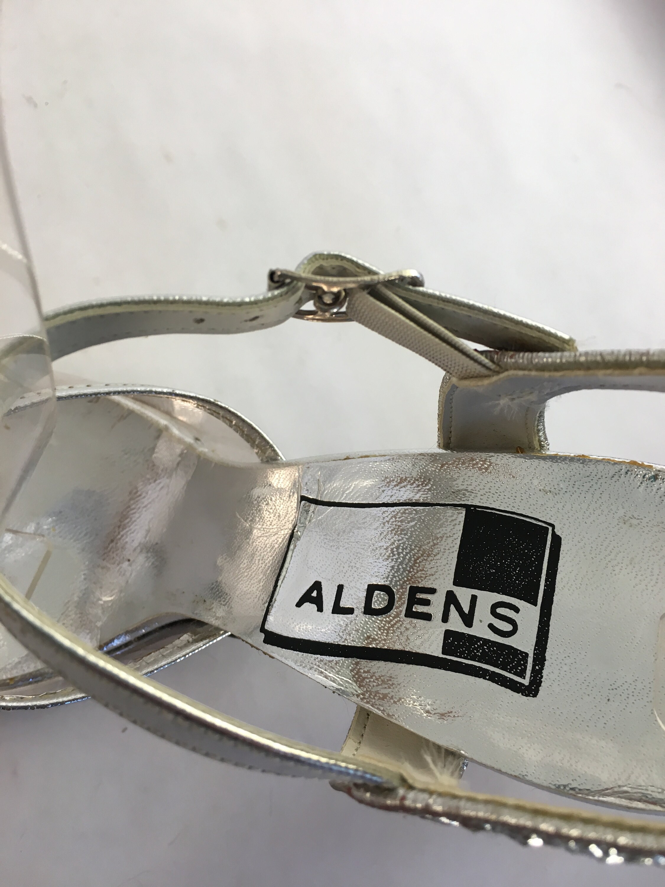 1970s Silver Aldens Strappy Dancing Shoes - Etsy