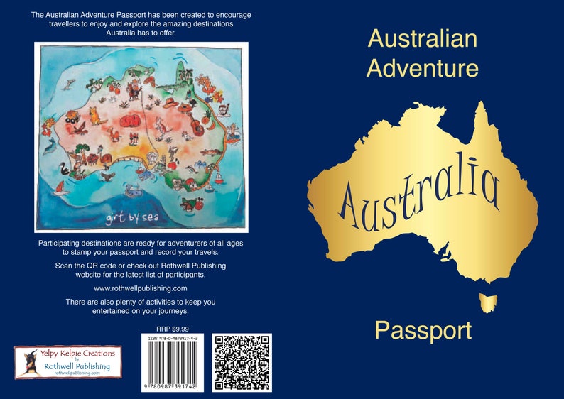 Australian Adventure Passport - Etsy