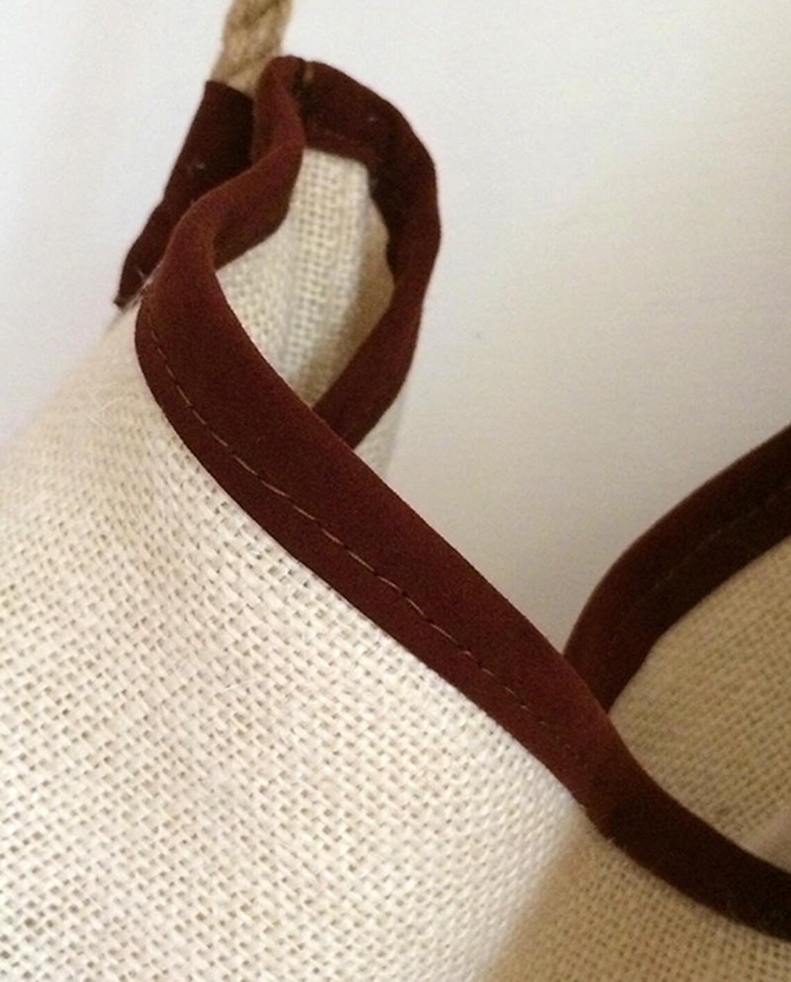 Large Jute Bag Jute Handbag Jute Purse Minimal Bag Womens - Etsy