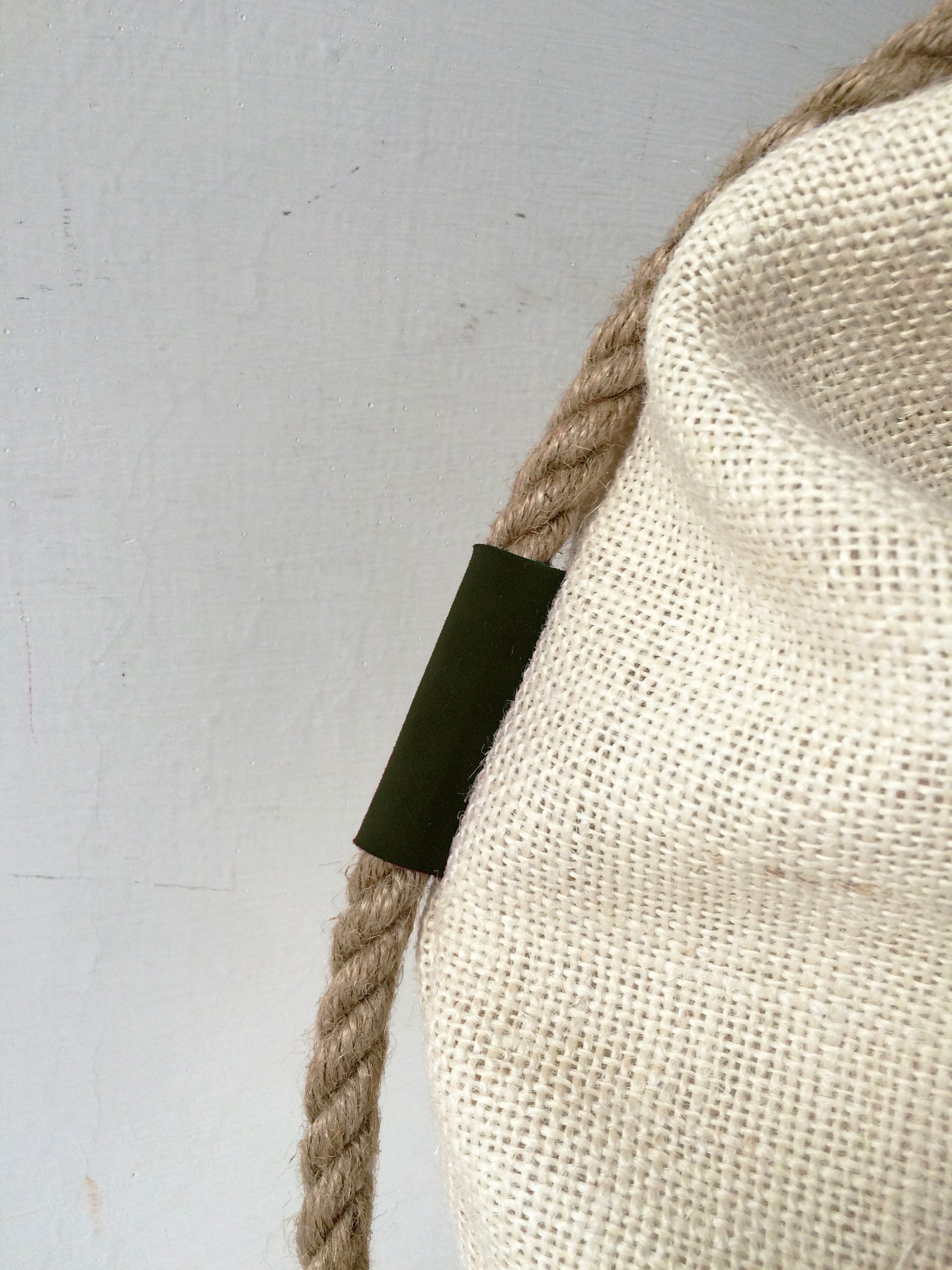 Jute Bag for Woman, Large Jute Bag, Jute Leather Bag, Jute Handbag ...