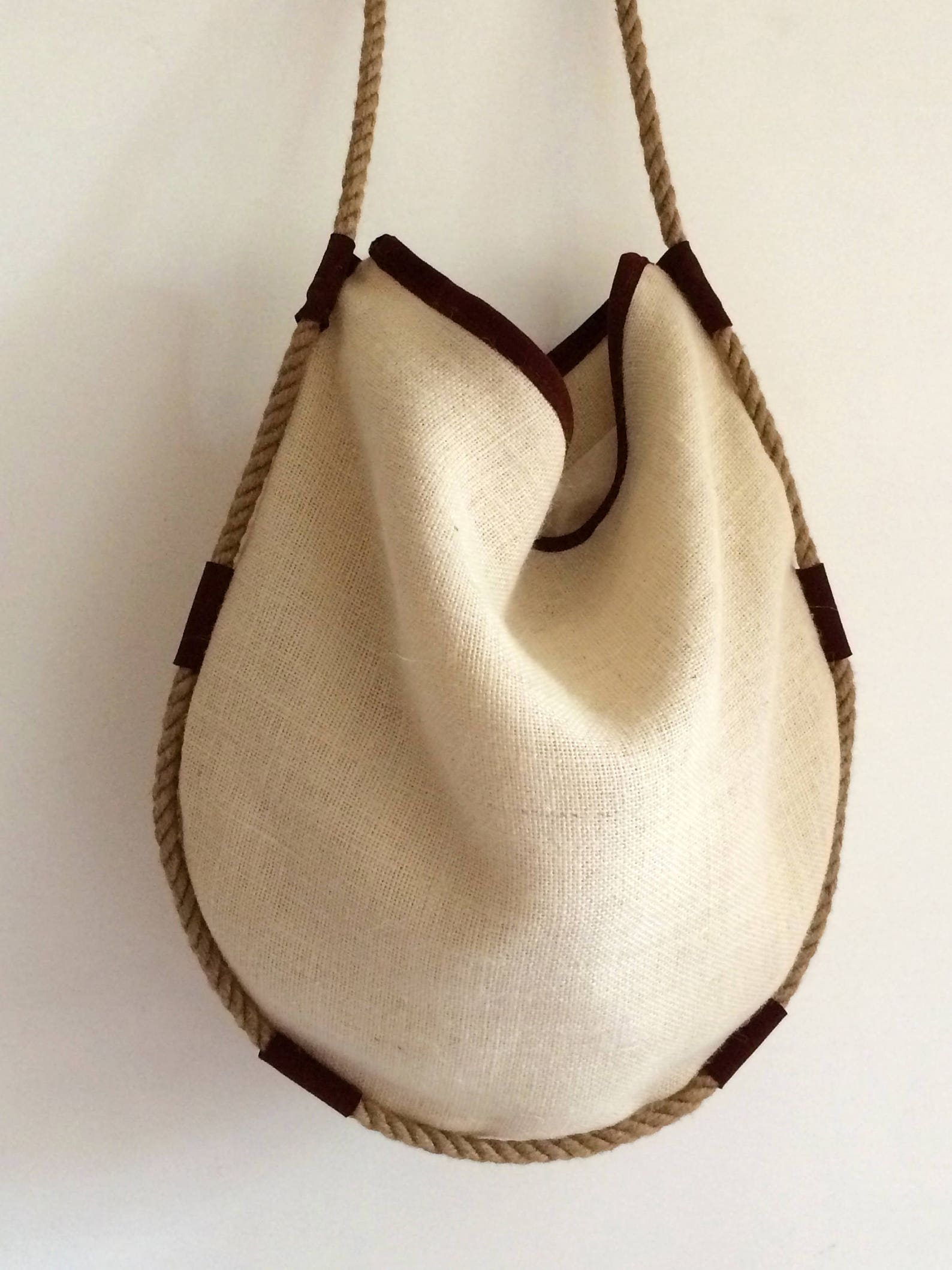 Large Jute Bag, Jute Handbag, Jute Purse, Minimal Bag, Womens Bags ...
