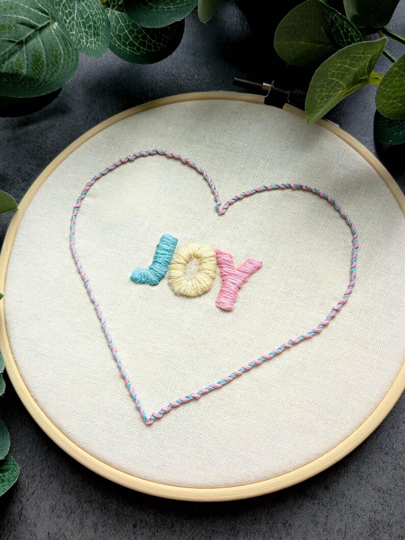Celebrate Trans Joy | PDF Embroidery Pattern - Etsy