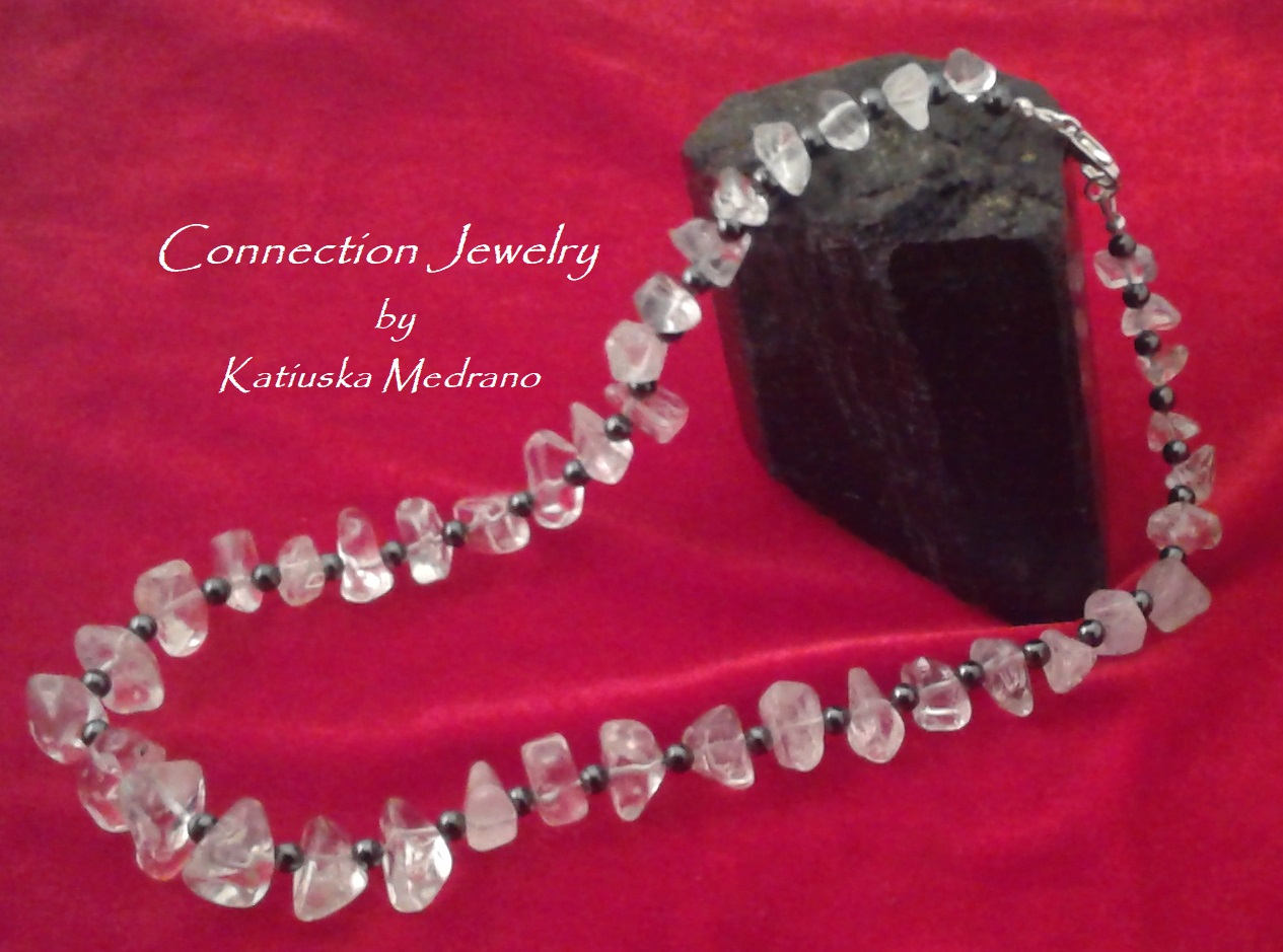 Magical Necklaces Transparent Quartz Sacret Stone Connectionjewelry ...