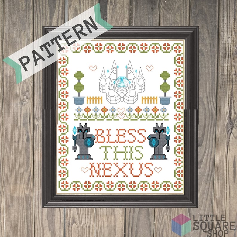 Bless This Nexus - League of Legends Cross Stitch Pattern - Instant ...