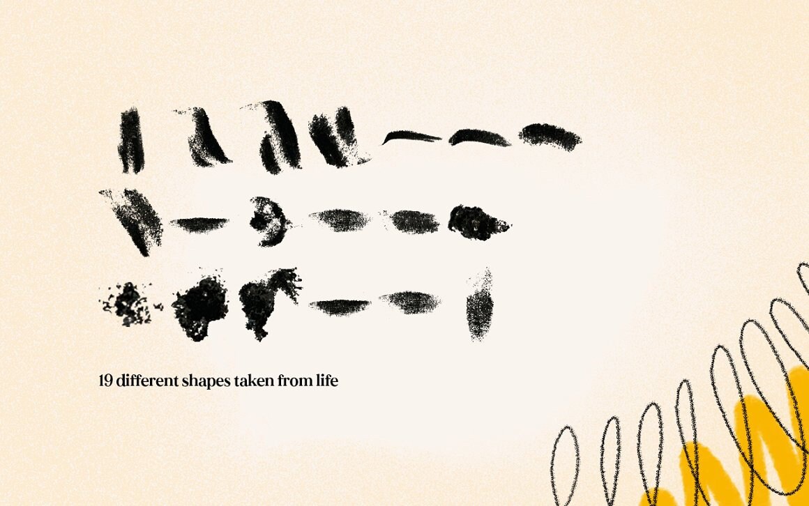 Crayon Texture Procreate Brushes - Wax, Pastel, Chalk and Pencil ...