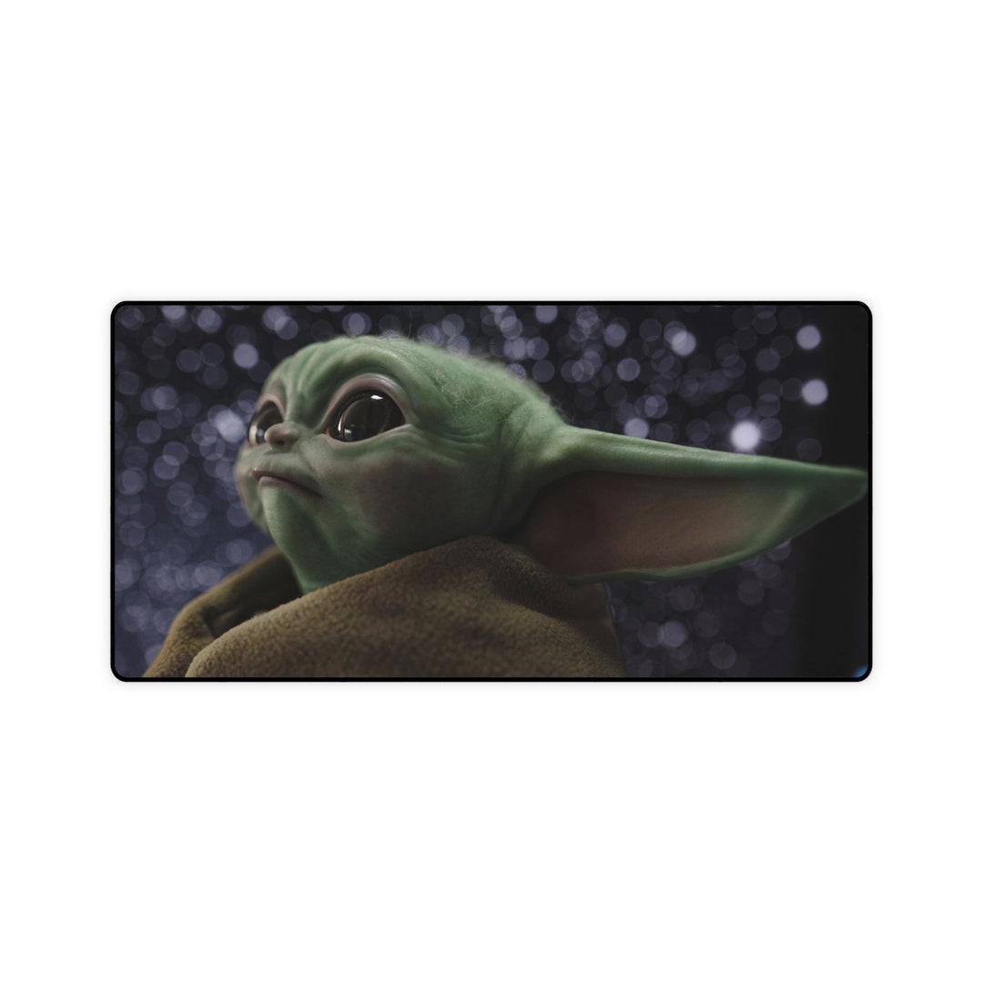 Star Wars Baby Yoda Desk Mat Grogu Yoda Star Wars the Mandalorian Mouse ...