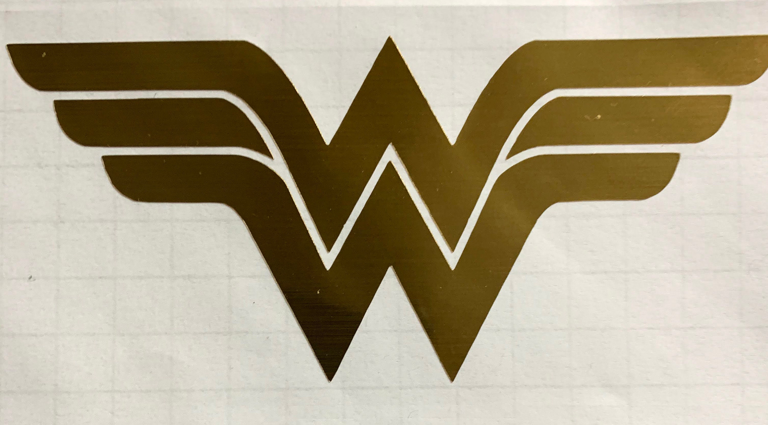 Wonder Woman Vinyl Decal - Etsy