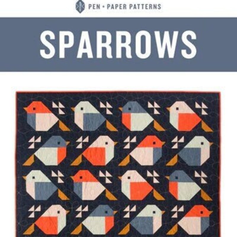 Sparrow Quilt Pattern - Etsy