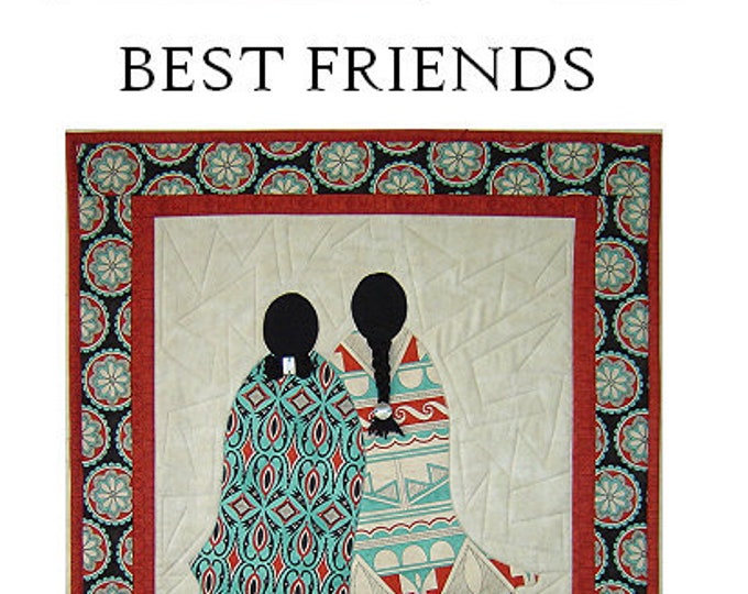 Best Friends Wall Quilt Pattern by J. Michelle Watts JMWBF - Etsy