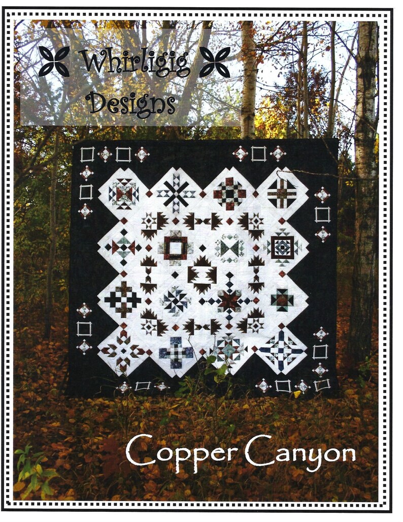 Copper Canyon Quilt Pattern Designed by Chris Hoover From - Etsy