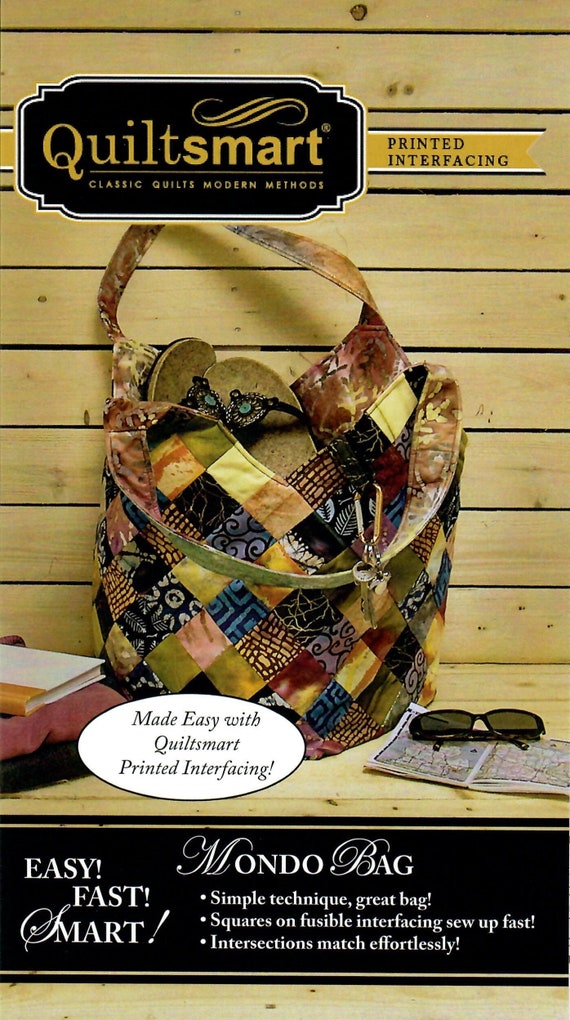 Mondo Bag Pattern Fun Pack by Quiltsmart - Etsy