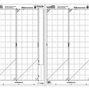 Mondo Bag Preprinted Interfacing by Quiltsmart | Set of 2 Panels for ...