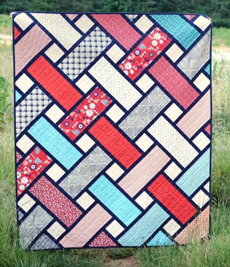 The Tessa Quilt Pattern by Kitchen Table Quilting KTQ125 *domestic 1st ...