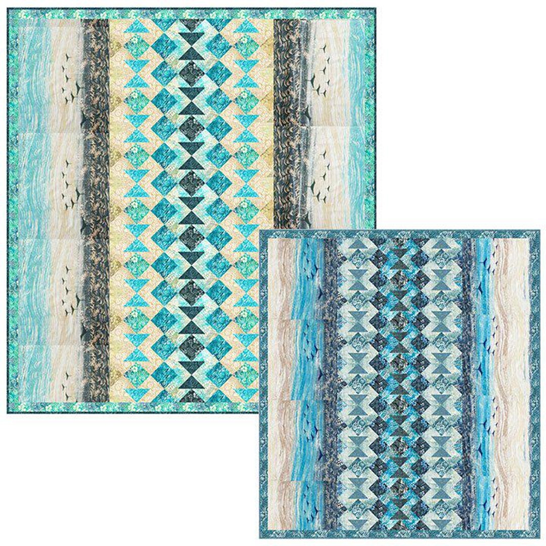 Ripples in the Sand Quilt Pattern From Tourmaline & Thyme *domestic 1st ...