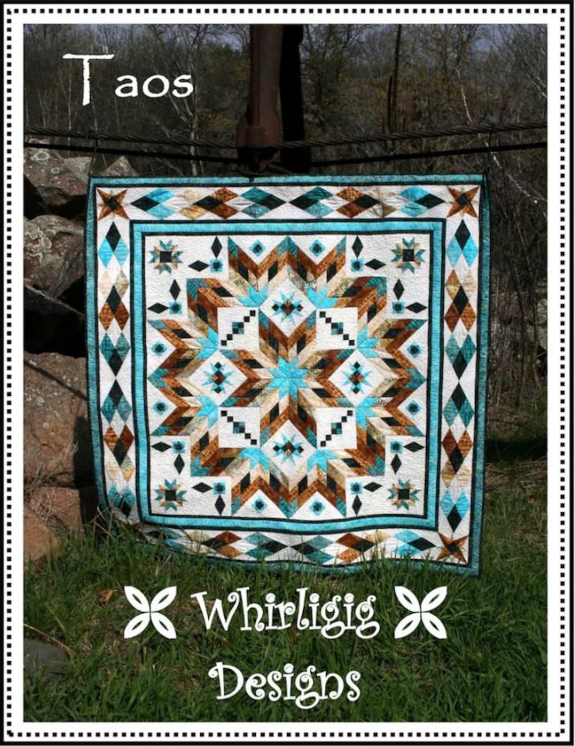 Taos Quilt Kit 51" X 51" Designed by Chris Hoover From Whirligig ...