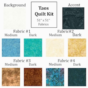 Taos Quilt Kit 102 X 102 Designed by Chris Hoover From Whirligig Designs free USA Shipping - Etsy