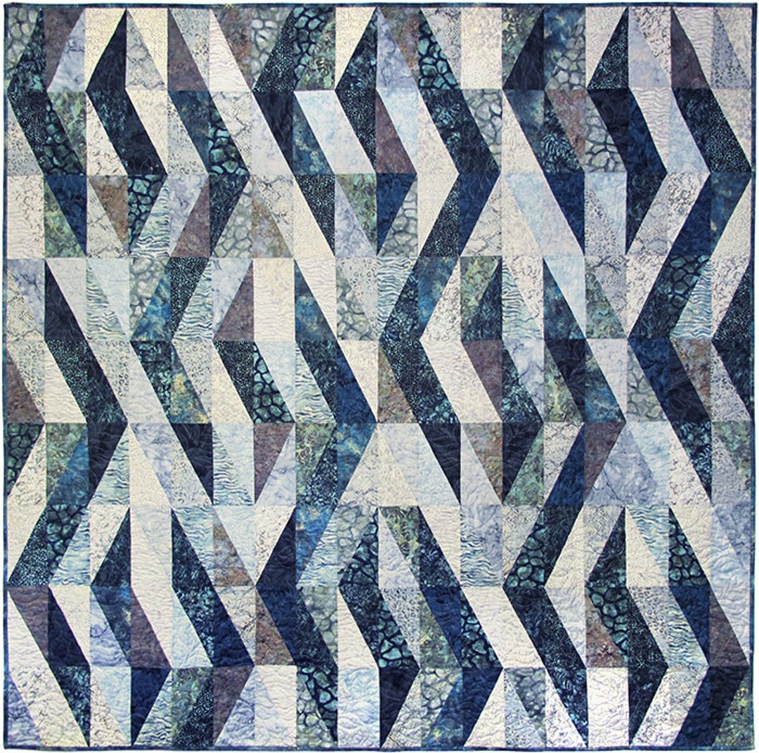 Cocoa Nibs Quilt Kit Featureing Mckenna Ryan’s Congobay Batiks by ...