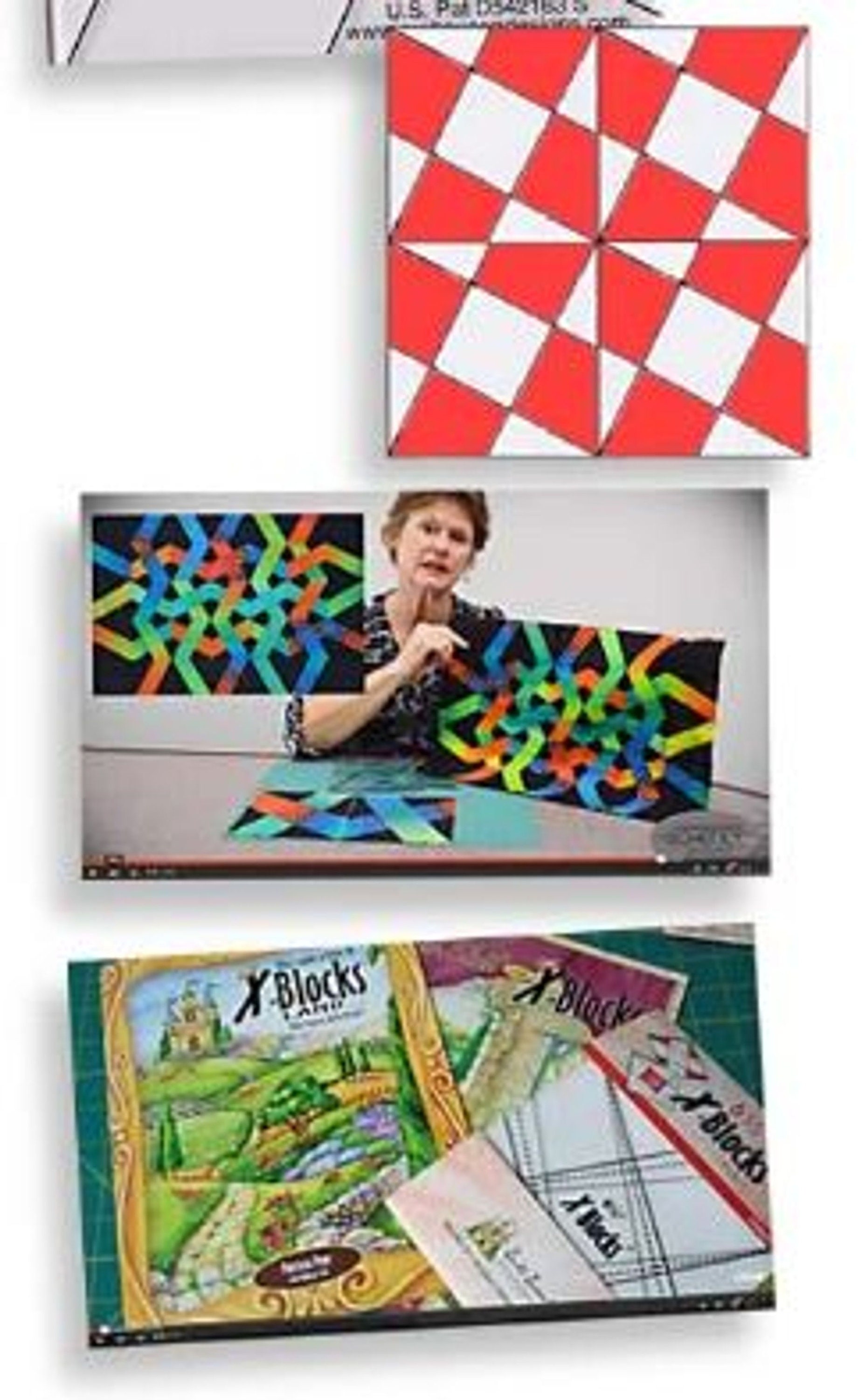 X-blocks Baby Basix Template for 1-1/2 Strips | Etsy