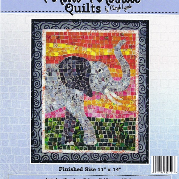 Elephant Mosaic - Etsy