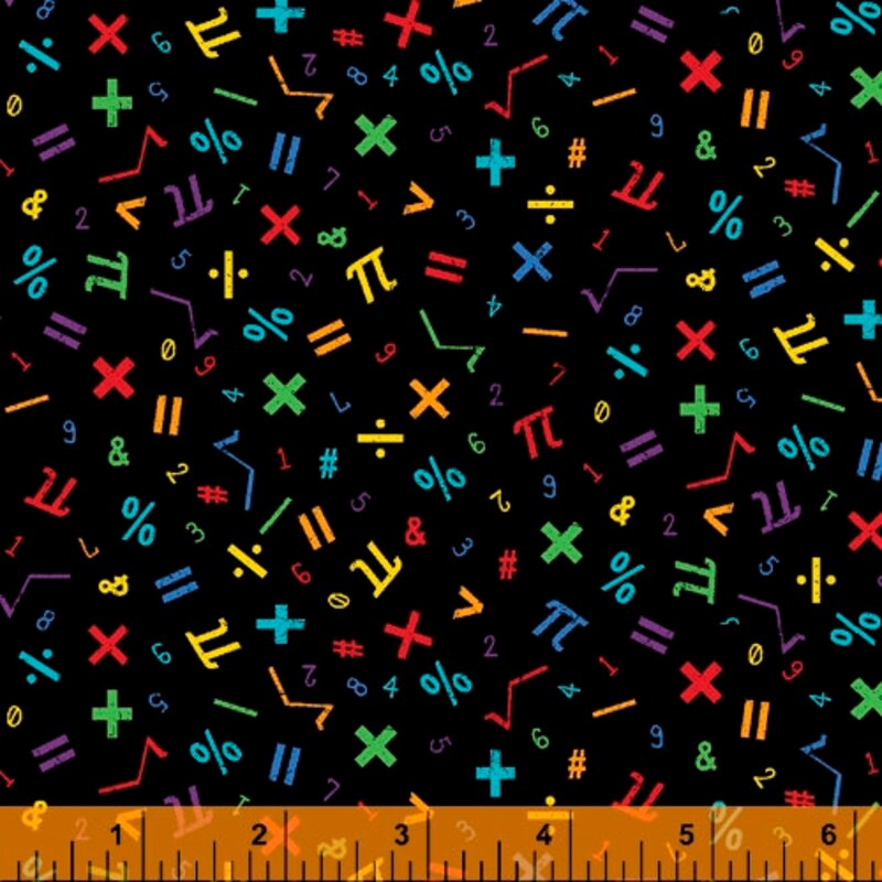 Math Fabric - Etsy