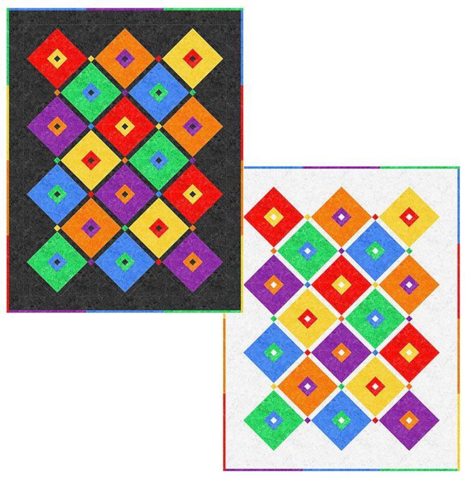 Bedazzled Quilt Pattern by Jean Boyd | Paper Pattern | Domestic 1st ...