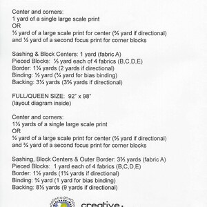 Center Court Quilt Pattern by Creative Sewlutions | CS#401 | Domestic ...