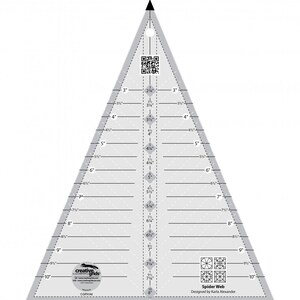 Creative Grids Spider Web Quilt Ruler CGRKA6 - Etsy