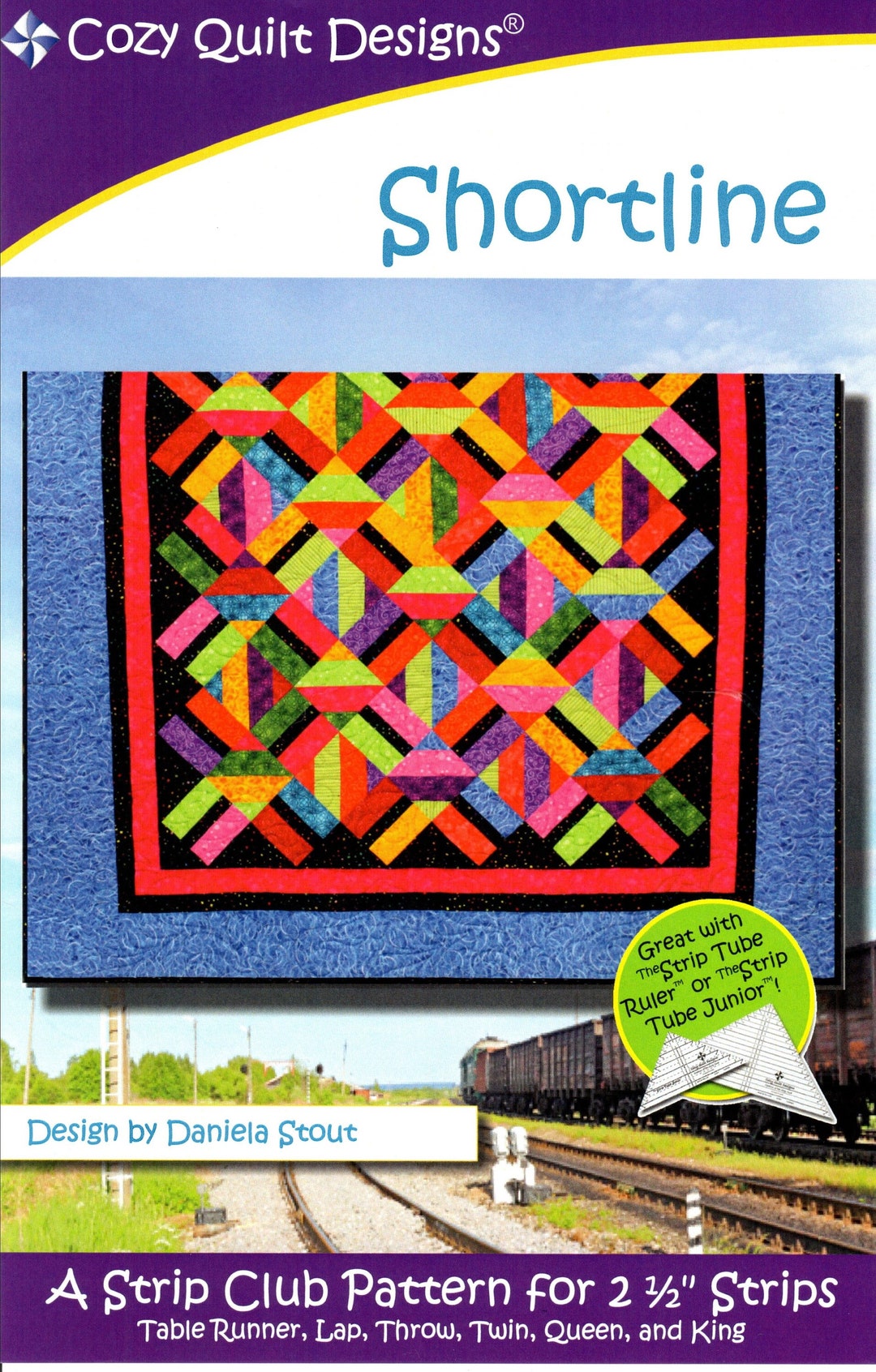 Shortline Quilt Pattern by Cozy Quit Designs *domestic 1st Class ...