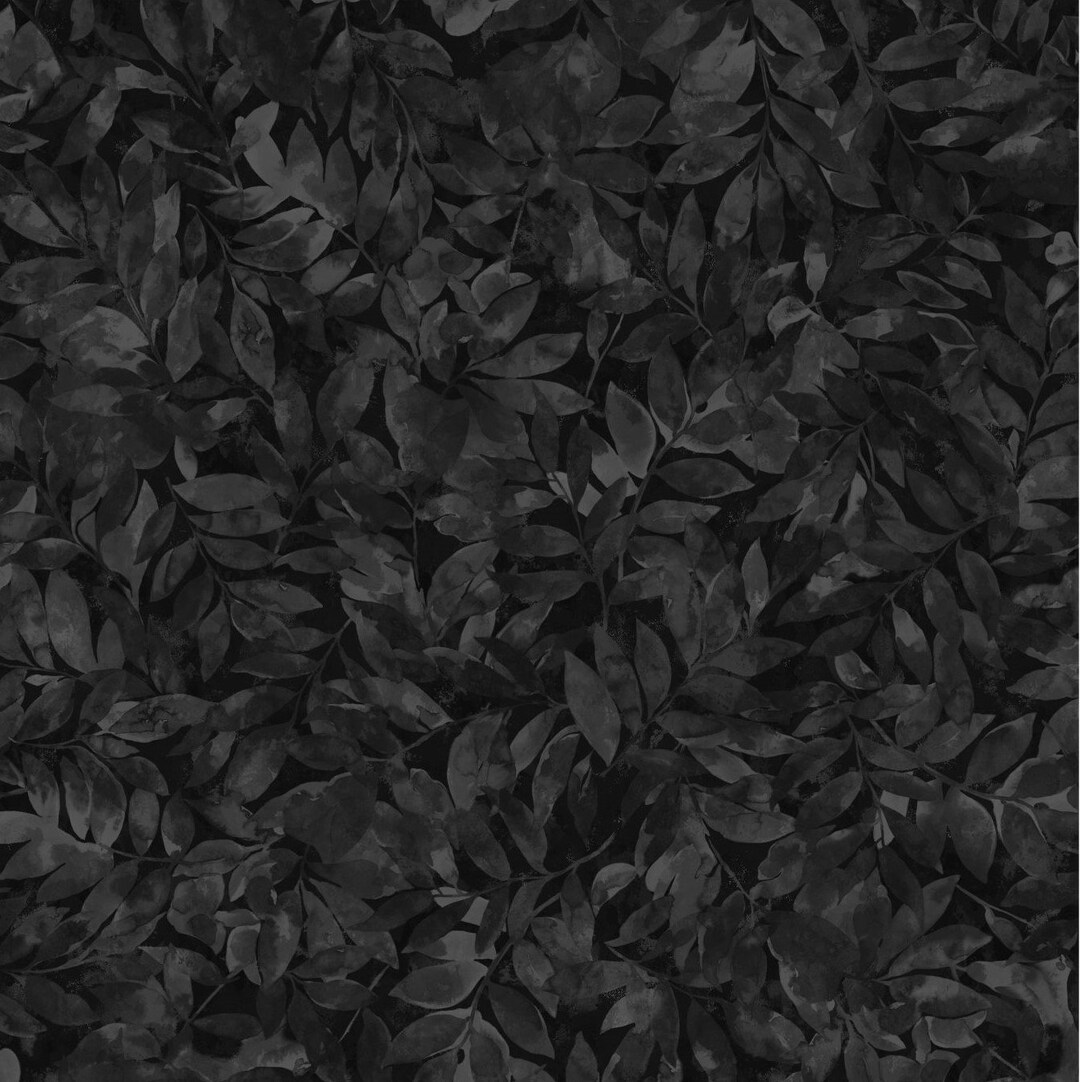 Nature's Palette Leaf Tonal in Smoke by Oasis Fabrics 59-57003 - Etsy