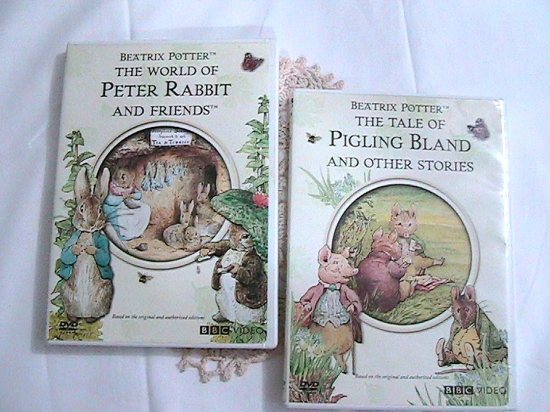 Beatrix Potter World of Peter Rabbit, Pigling Bland Cd's X 2, 1990's - Etsy