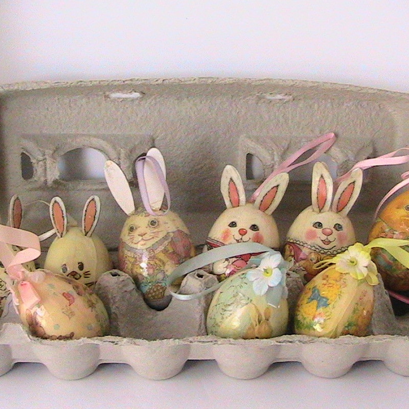 Vintage Easter Eggs - Etsy
