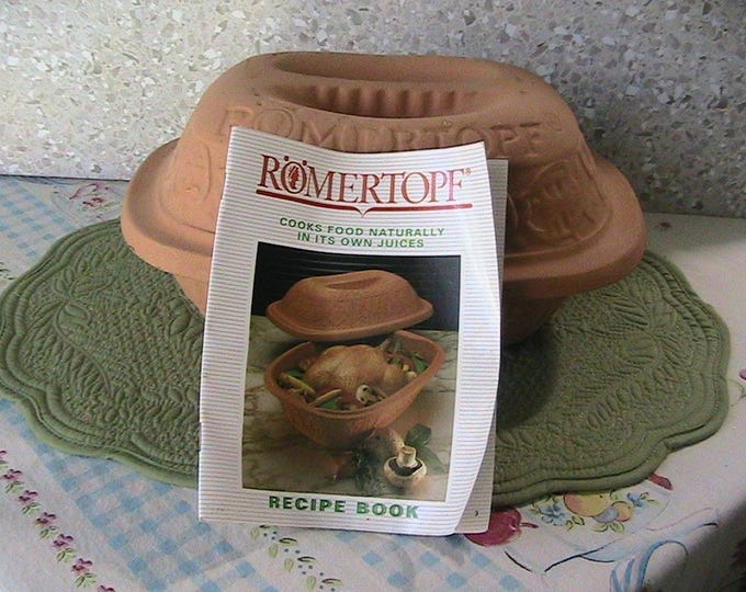 Romertopf Clay Baker by Reco Made in Mexico, German Clay Cooking - Etsy