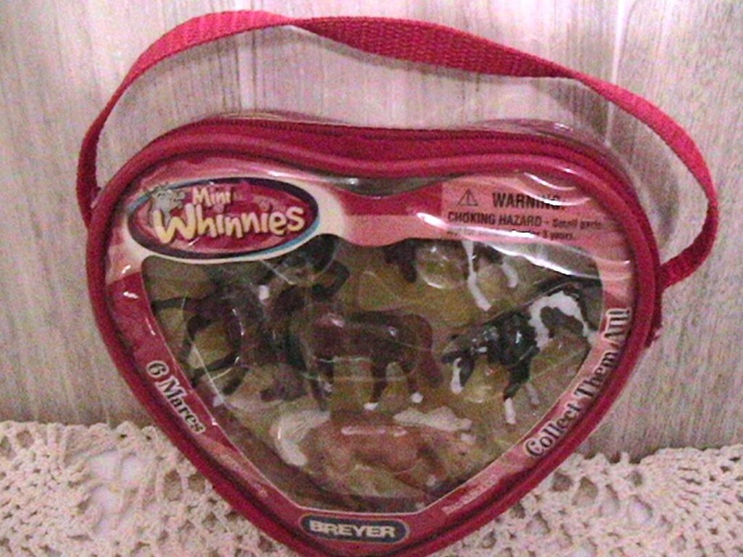 Breyer Horses, Breyer Mini Whinnies NOS 6 Miniature Mares Collectibles ...
