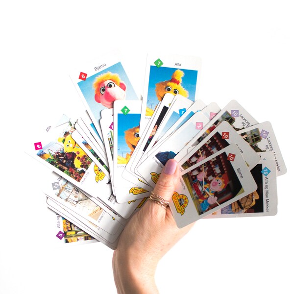 Sesame Street Playing Cards - Etsy