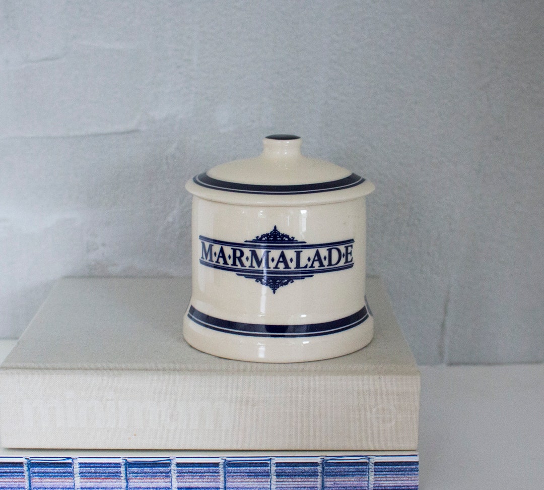 Vintage the 1869 Victorian Pottery, Made in England, Marmalade Jar With ...