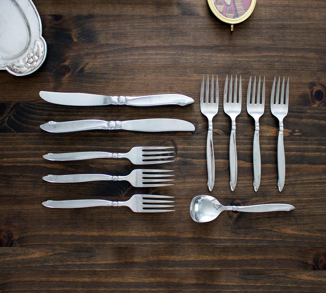 Vintage Shoreline Wma Rogers Premier Stainless Cutlery, Oneida Wma ...