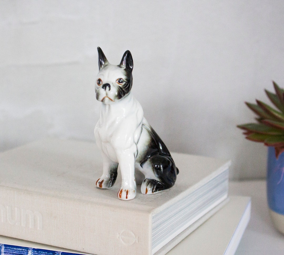 Vintage Kitsch Dog Figurine, Kitschy Dog Figurine, Mid-century ...