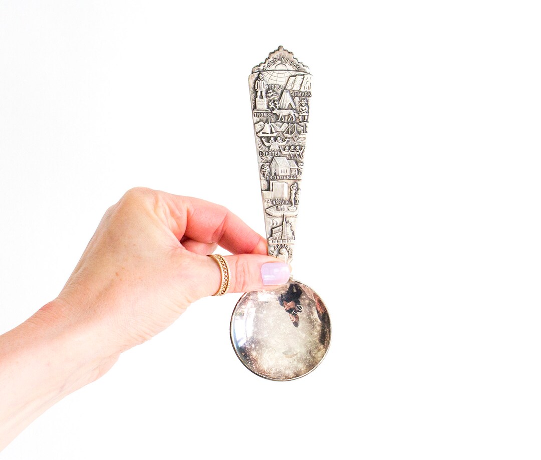 Vintage Nord Norge Silver Plated Spoon Viking Silver North - Etsy