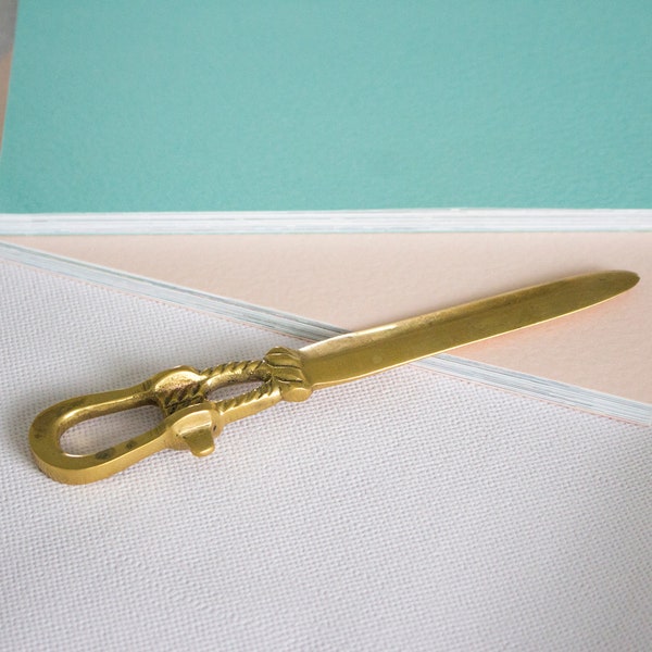 Gold Letter Opener - Etsy