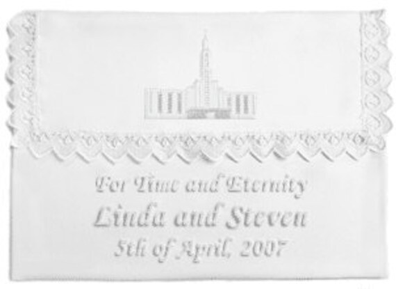 Items similar to LDS Temple Envelope on Etsy