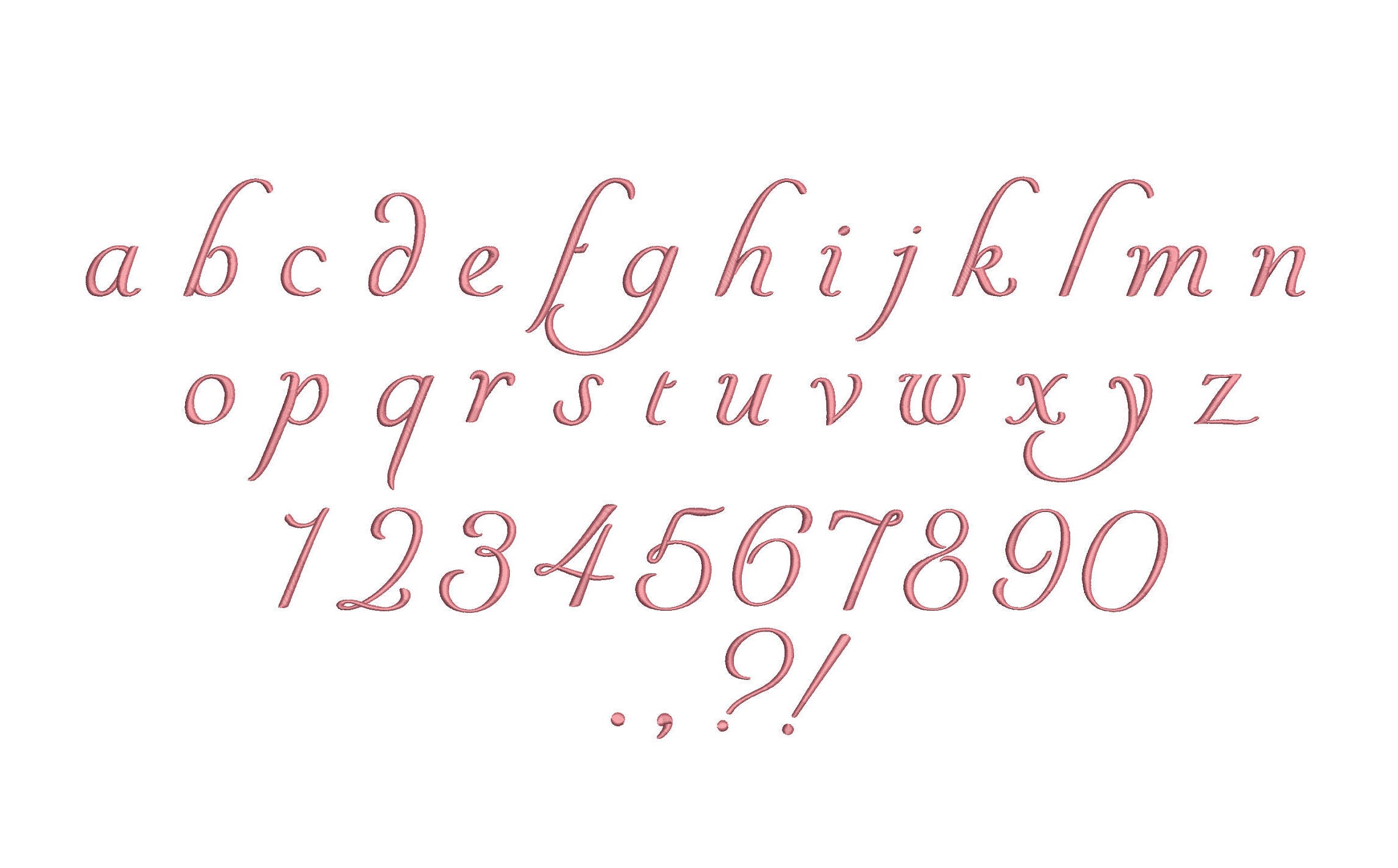 Once Upon a Time Font Embroidery Machine Design File Two Sizes - Etsy