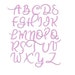 Hayden Script Machine Embroidery Font Alphabet Design File Four Sizes ...