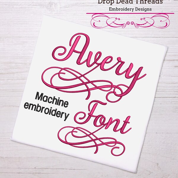 Avery Font - Etsy