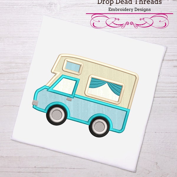 Camper Applique - Etsy