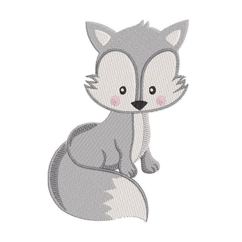 Fox Embroidery - Etsy