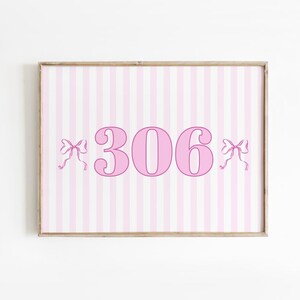 Custom Roommates Dorm Number Poster, Trendy Roommate Printable Art ...