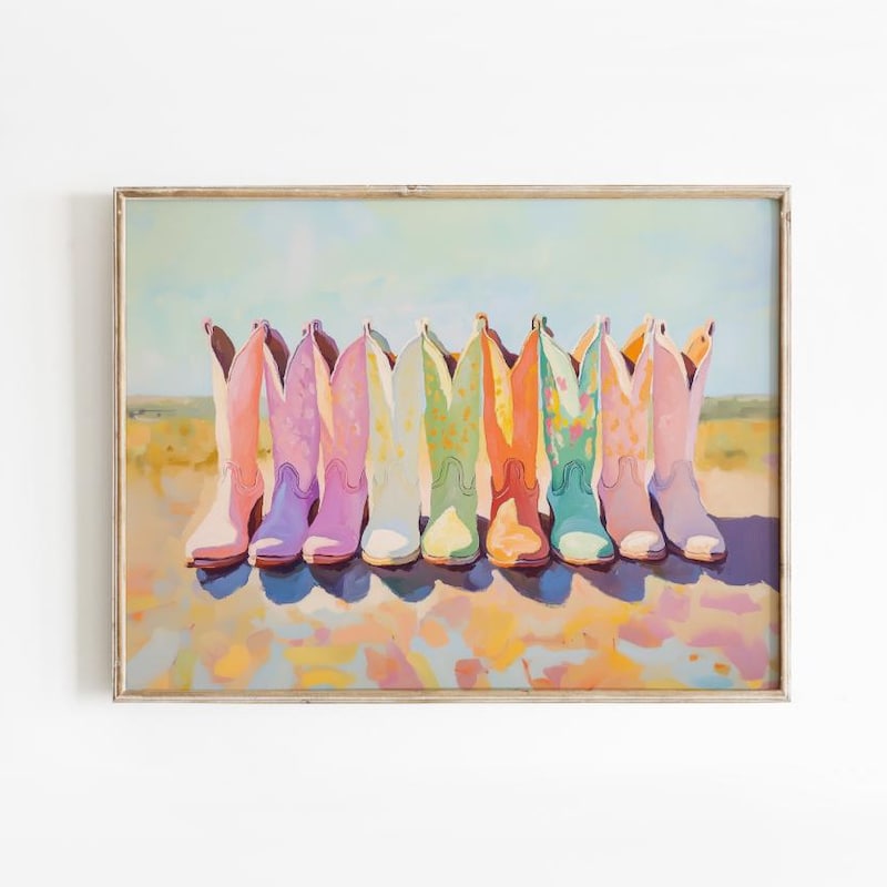 Funky Western Wall Decor - Etsy