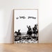 Vintage Cowboy Poster: so Long Partner, Western Wall Art (digital ...