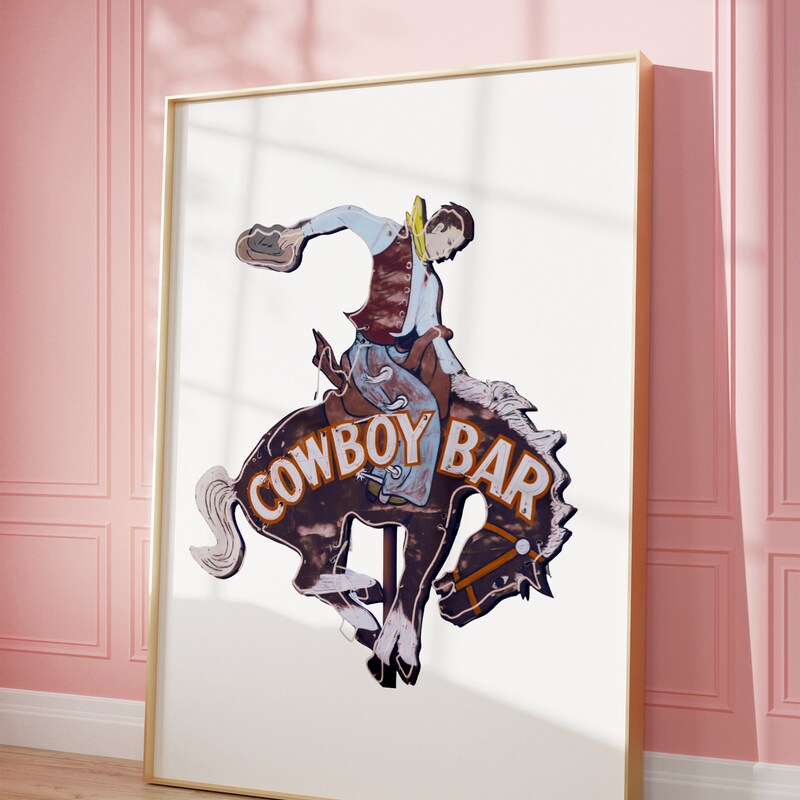 Western Bar Sign - Etsy